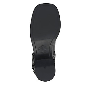 Vince Camuto Women's Kaemie Mid-Calf Boot, Black Leather, 7