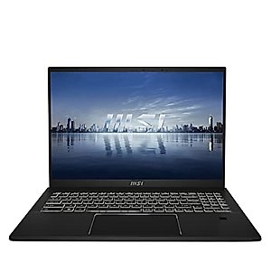 MSI Summit E16 Flip 16" QHD+ 165Hz Touch 2-in-1 Laptop: Intel Core i7-1360P, RTX 4050, 32GB DDR5, 1TB NVMe SSD, 360 Flip, Pen, Win 11 Pro: Ink Black A13VET-076US