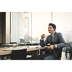 Plantronics Voyager 5200 Bluetooth Headset Black Bluetooth Headphones and Headsets (Renewed)