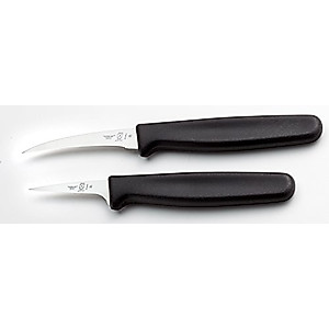 Mercer Culinary Thai Fruit Carving Knife Set, 2 Inch & 2.5 Inch, Black