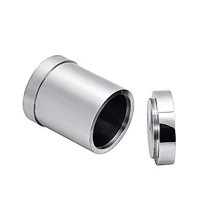 Cremation jar Cylinder Free Engrave Ashes Urn for Human Pet Memorial Candle Holder Cremation Jar-Gun_Large 75mm 54mm