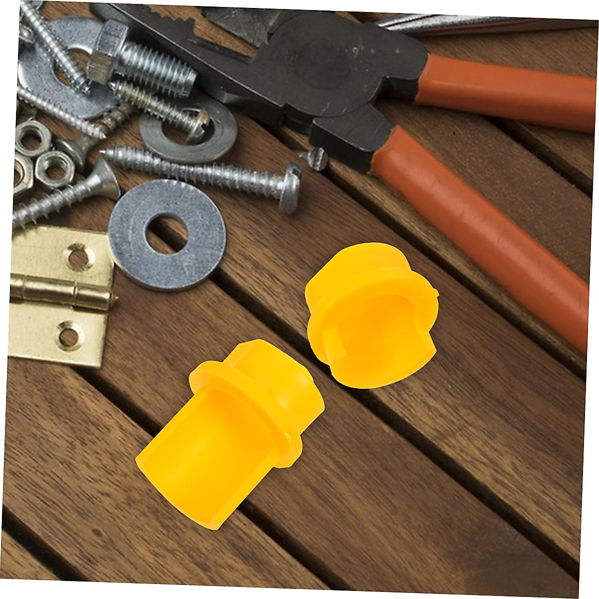 SOLUSTRE 1 Pair Yellow Mop Wringer Down Press Wringer Mop Bucket Wringer Only Mop Strainer Industrial Cleaning Accessories for Commercial Floor Mopping Buckets