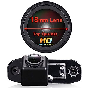 Super HD Vehicle Camera 1280x720 Pixels 1000 TV Lines car Back up Camera Reverse Parking Rear View for Volvo S60 S80 V70 S40 S40L V40 V50 S60L V60 XC60 C70 XC70 S80L XC90