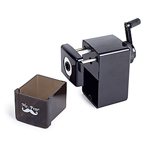 Mr. Pen- Manual Pencil Sharpener, Pencil Sharpener, Desk Pencil Sharpener, Pencil Sharpener for Colored Pencils, Pencil Sharpener Manual, Pencil Sharpener for Kids, Pencil Sharpener Handheld.