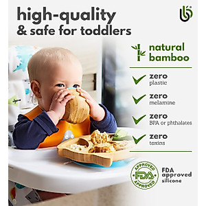 Bamboo Baby and Toddler Sippy Cup - 5 Oz Eco-Friendly Dinky Cup with Cute Silicone Drip Rim for Teeth and Gum Protection - Ideal Toddler Transition Cup (Orange)