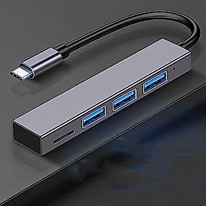 SHYPT Converter Dual USB Interface Car U Disk Listening to Songs Adapter Car Mobile Phone Charging Data Line Connection