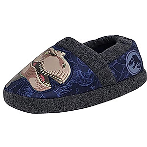 Favorite Characters Jurassic World™ Slipper 0JPF225 (Toddler/Little Kid) Blue LG (9-10 Toddler) M