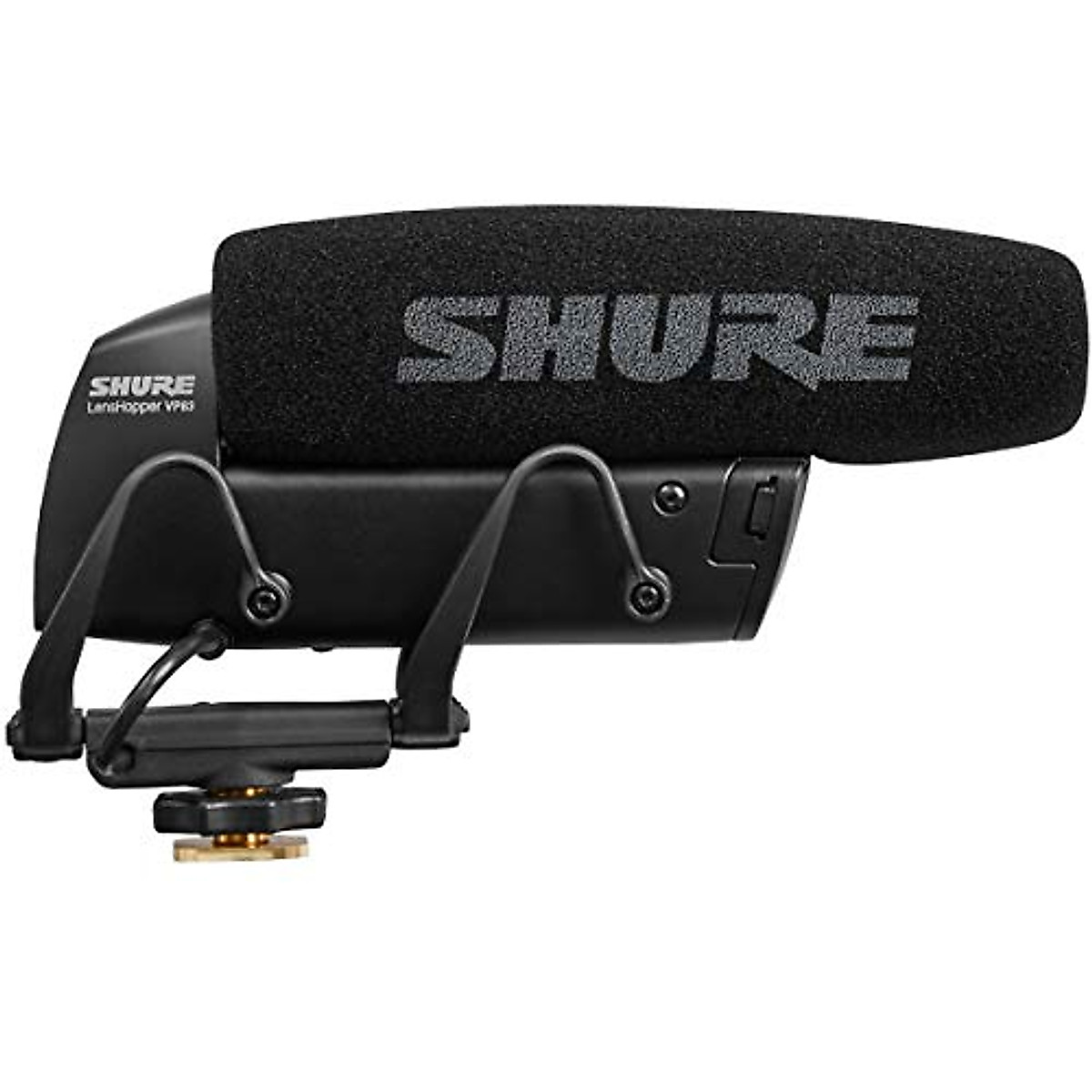 Shure VP83 LensHopper Camera-Mounted Condenser Shotgun Microphone for use with DSLR Cameras and HD Camcorders - Capture Detailed, High Definition Audio with Full Low-end Response