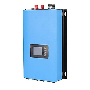 PROPFE 1000W Grid Tie Inverter Pure Sine Wave with Inter Limiter and WiFi 110v-220V On Grid Inverter with LED Display for European Wind Turbine (with Inter Limiter, 1000W/22-60V DC)