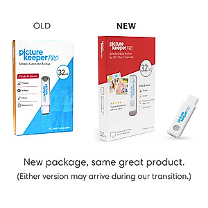 Picture Keeper PRO 32GB Smart USB Professional Storage Flash Drive for Photos, Videos, Music and Docs. More Than Just a Photo Backup Stick. for PC/MAC/Laptops/Computers
