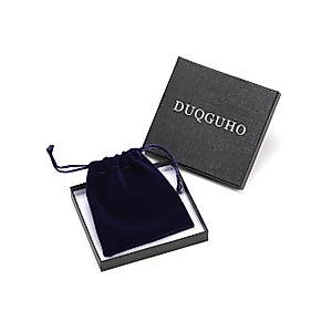 DUQGUHO 1.7" Worry Stone Natural Amethyst Healing Crystals Thumb Worry Stones for Anxiety Reiki Crystal Gemstone Polished Pocket Energy Quartz Stone