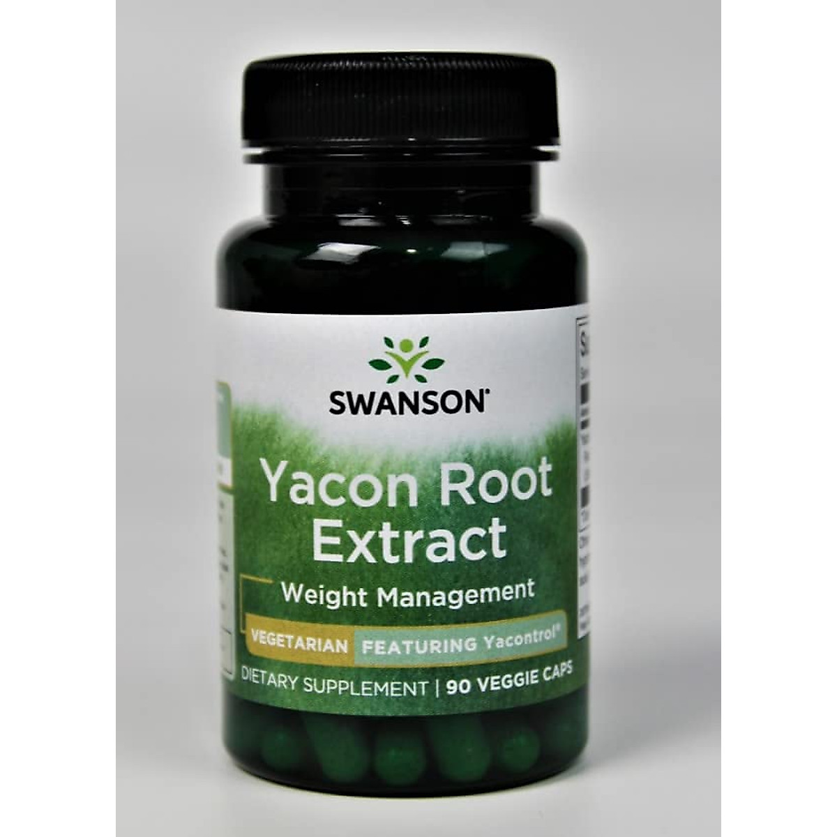 Swanson Yacontrol Yacon Root Extract 4:1 100 Milligrams 90 Veg Capsules (4 Pack)