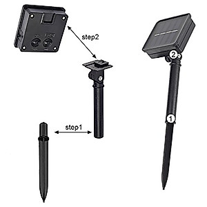 LEDMOMO LED Solar String Lights Fuzzy Ball Light Outdoor Waterproof Fairy Lights for Christmas Wedding Party Home Bedroom Garden Decoration 6.35M (Pure White)