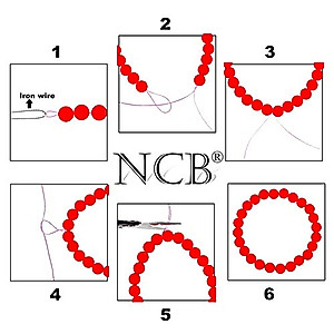 NCB Natural Stone Beads 100pcs 8mm Round Black Volcanic Lava Genuine Real Stone Beading Loose Gemstone DIY Charm Smooth Beads for Bracelet Necklace Jewelry Making (Black Volcanic Lava, 8mm 100Beads)