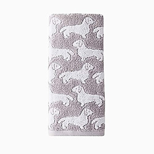 SKL Home by Saturday Knight Ltd. Dog 2 Pc Hand Towel, Gray