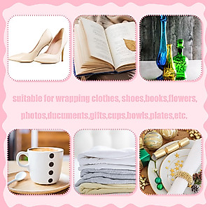 RYKOMO 100 Sheets 15 x 20 Inch Acid Free Tissue Paper for Storage, Unbuffered No Acid Paper White Tissue Paper Large Wrapping Paper Bulk for Preserving Clothing Storage Gift Present Bag Wrap