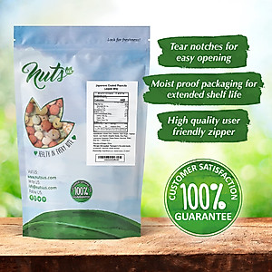 NUTS U.S. - Japanese Coated Peanut Crackers | Japan Mix | No Trans Fat and Non-GMO | Natural Snacks | Packed in a Resealable Bag!!! (Japan Mix, 2 LBS)