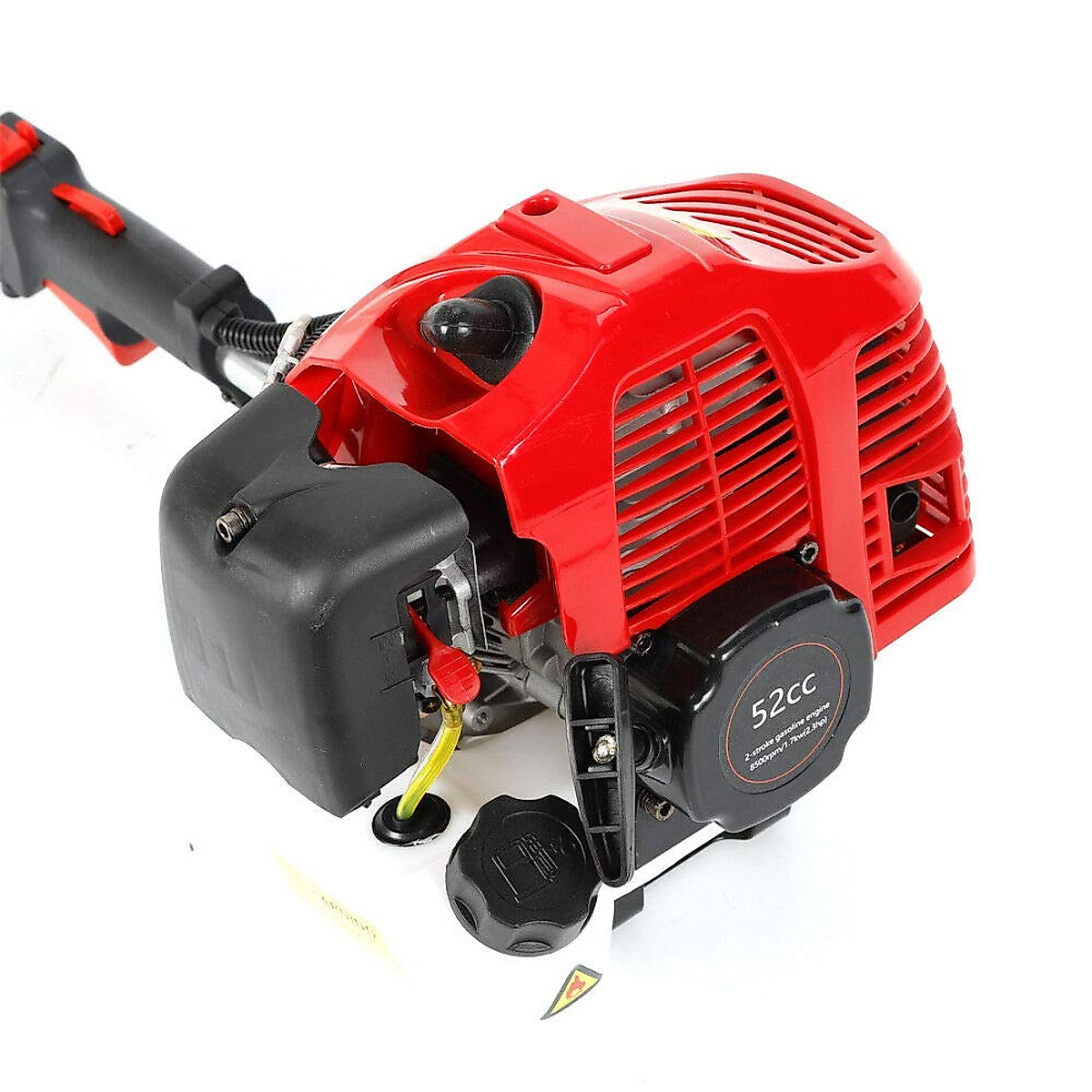 Handheld Floor Sweepers,52cc 2 Stroke 2.3HP Engine Power Sweeping Broom Driveway Turf Lawns Artificial Grass Power Sweeper Street Driveway Lawn Garbage Cleaning Sweeping Machine