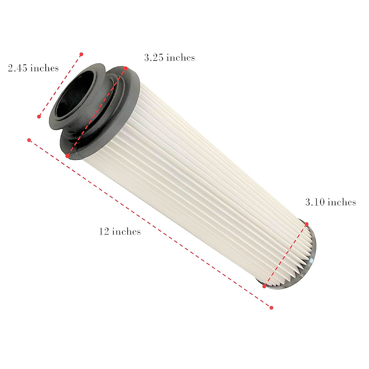 MaximalPower Replacement HEPA Filter for Hoover WindTunnel, EmPower and Savvy & Bagless Vacuum Cleaners with a Twin Chamber System (VF HOV845)