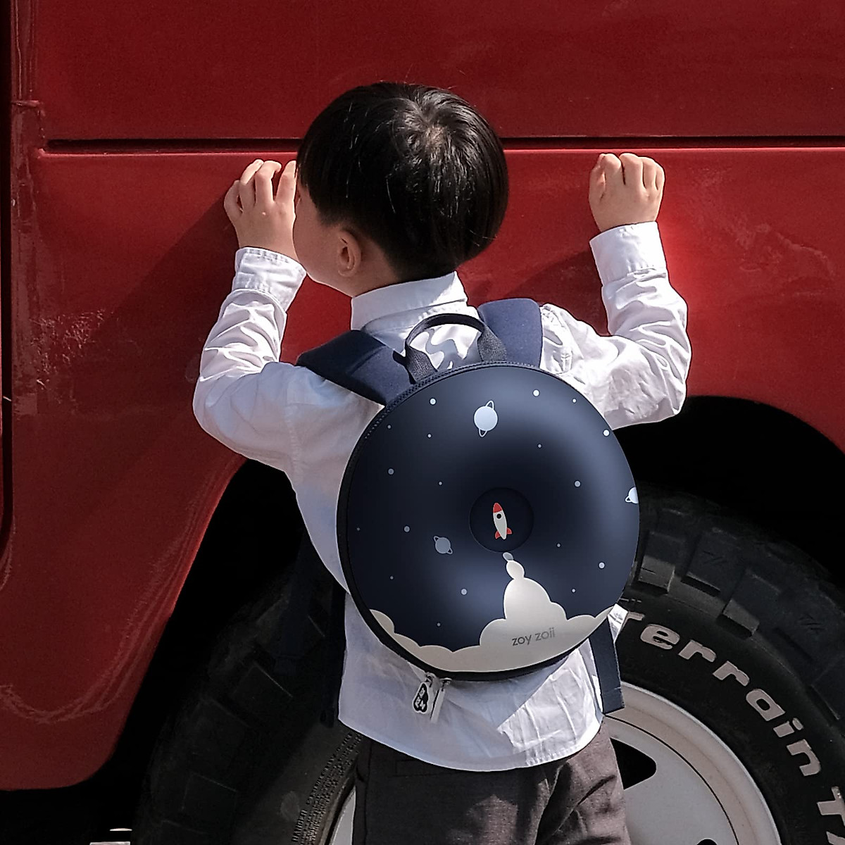 Zoy zoii Kids Backpack, Elegant and Cute Toddler Backpack for Little Boys,Girls Children Preschool Backpack - Donut Series Space