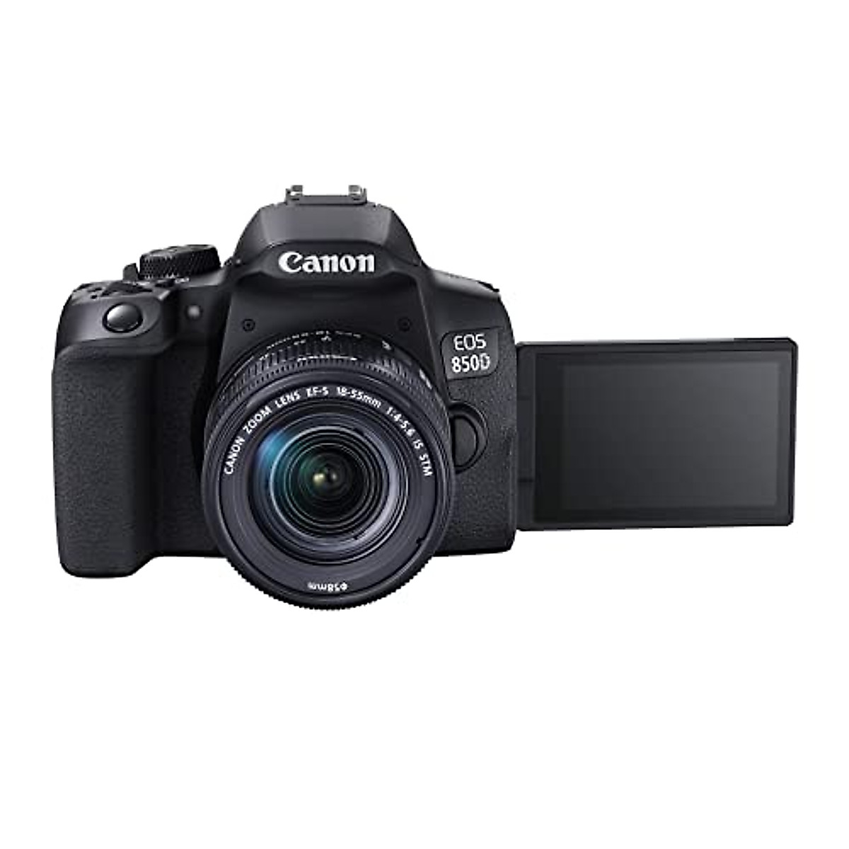 Canon EOS 850D EF-S 18-55mm is STM Kit (International Model) (Renewed)