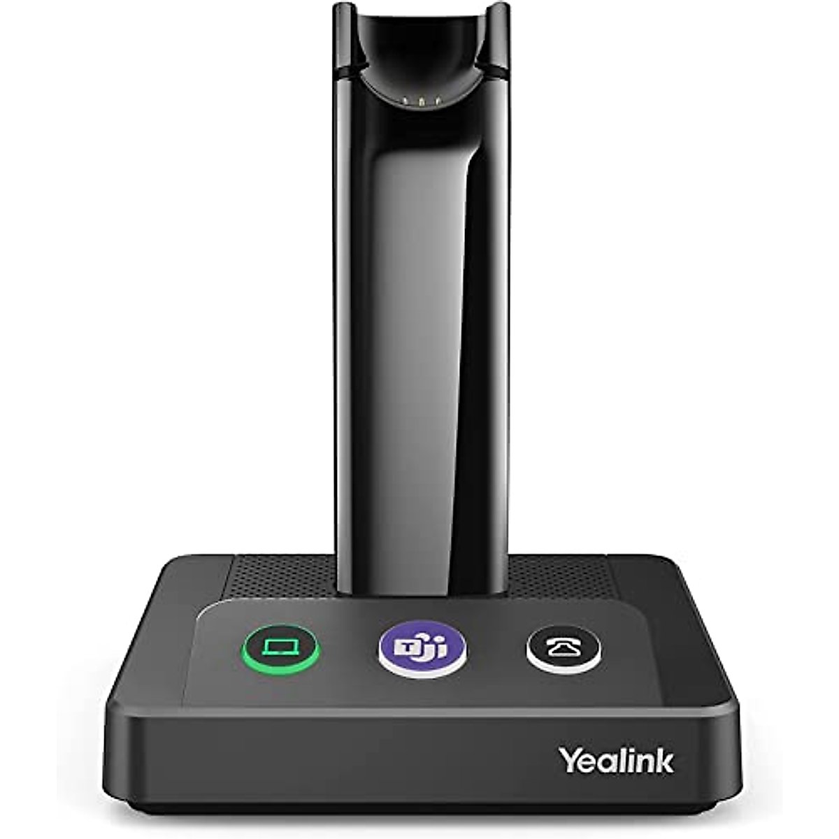 Yealink WH63 Wireless Headset with Microphone UC Optimized Noise Canceling Mic for Office IP VoIP Phones PC Computer Headset with Charge Stand (UC Optimized) (WH63-MT)