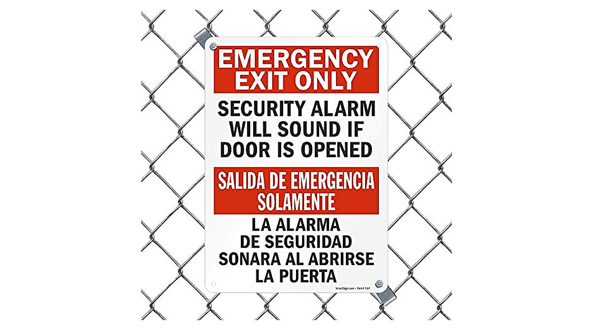 Safety Technology International, Inc. STI-6402 105 dB Exit Stopper ...