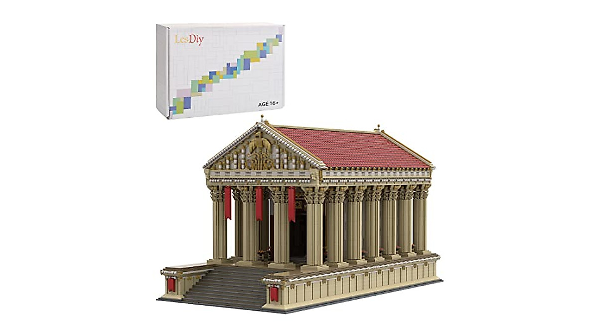 KKXX Roman Temple Building Blocks - MOC 20,179 Pieces