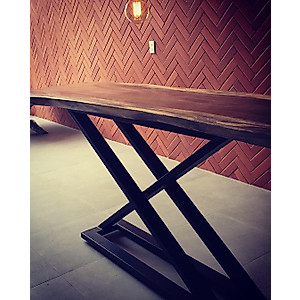 Live Edge Bench Table (95, Brown)