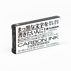 PLATINUM Carbon Ink Cartridges - Black