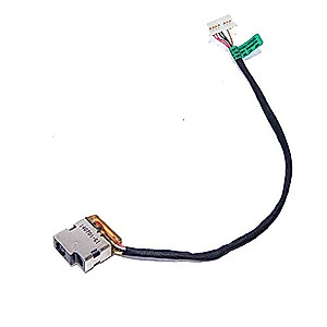 Charging Port DC in Power Jack Cable Replacement for HP Stream 13-C 14-z 14-X Series 13-C002DX 13-c010nr 13-c030nr 13-c110nr 13-C120NR 14-z010nr 14-x010nr 754734-SD1 754734-FD1