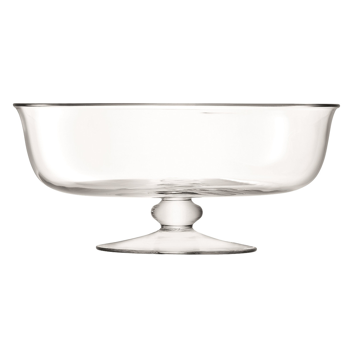 LSA International Serve Dessert Comport, 12.25", Clear