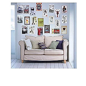 Licpact Metal Tin Sign Dragonfly When You Believe Beyond What Your Eyes Can See Tin Sign Wall Art Farmhouse Sign Decor Birthday Wedding Gift Home Bar Decoration Tin Sign 8x12 Inch