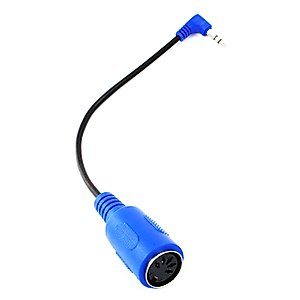 ZAWDIO - MIDI to TRS 3.5mm Breakout Cable Right Angle Adapter for: Akai, Korg, Line6, LittleBits - MPC Studio, Touch, MPX8, Electribe 2, SQ-1