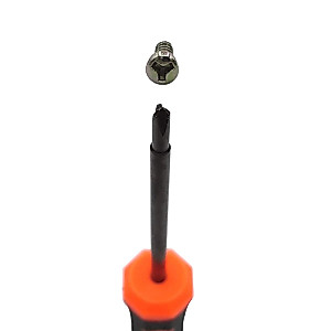 EMiEN 2.5mm Y Head Tri wing Tri-Point Triangle Screwdriver for Nintendo Wii, Gamecube, Gameboy Advance