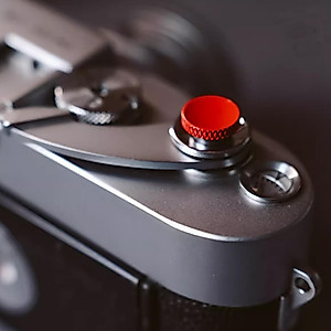 Camera Shutter Button Upscale and Delicate Soft Shutter Release Button (6 Pack/Red)