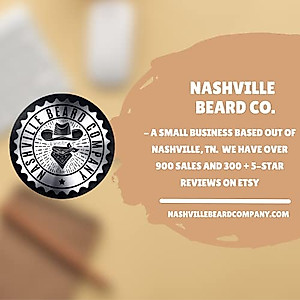 Beard Care Kit- Grooming Kit For Men, Includes Beard Brush, Beard Comb, and Grooming Scissors - Gifts for Men - Nashville Beard Company