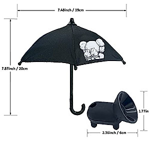 BEITESTAR Universal Phone Sunshade Holder - Upgrade Phone Umbrella for Outside Sun Shade - Creative Desktop Piggy Cell Phone Holder, Silicone Durable Mobile Phone Holder