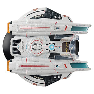 Hero Collector Eaglemoss Shran-Class Federation Light Pilot Escort | Star Trek Online Starship Collection | Model Replica