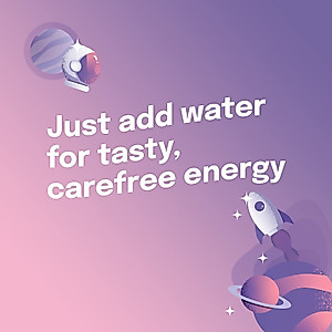 Alani Nu COSMIC STARDUST Energy Sticks | Energy Drink Powder | 200mg Caffeine | Pre Workout Performance with Antioxidants | On-The-Go Drink Mix | Biotin, B Vitamins | Zero Sugar | 5 Calories | 10 Pack