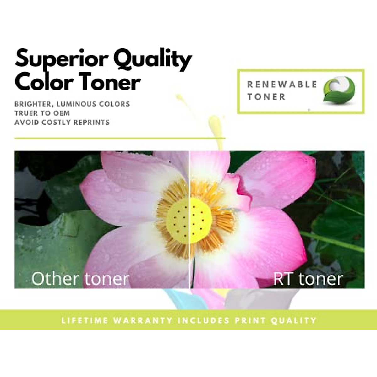 Renewable Toner Compatible Toner Cartridge Replacement for HP 507A CE403A Laser Printers M551dn M551n M551xh M570dn MFP M575dn MFP M575f MFP M575c MFP (Magenta)