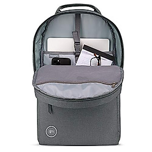 Simple Modern Backpack with Laptop Compartment Sleeve for Women, Men, College, School, Work- Travel Bag, 25 Liter Legacy -Slate
