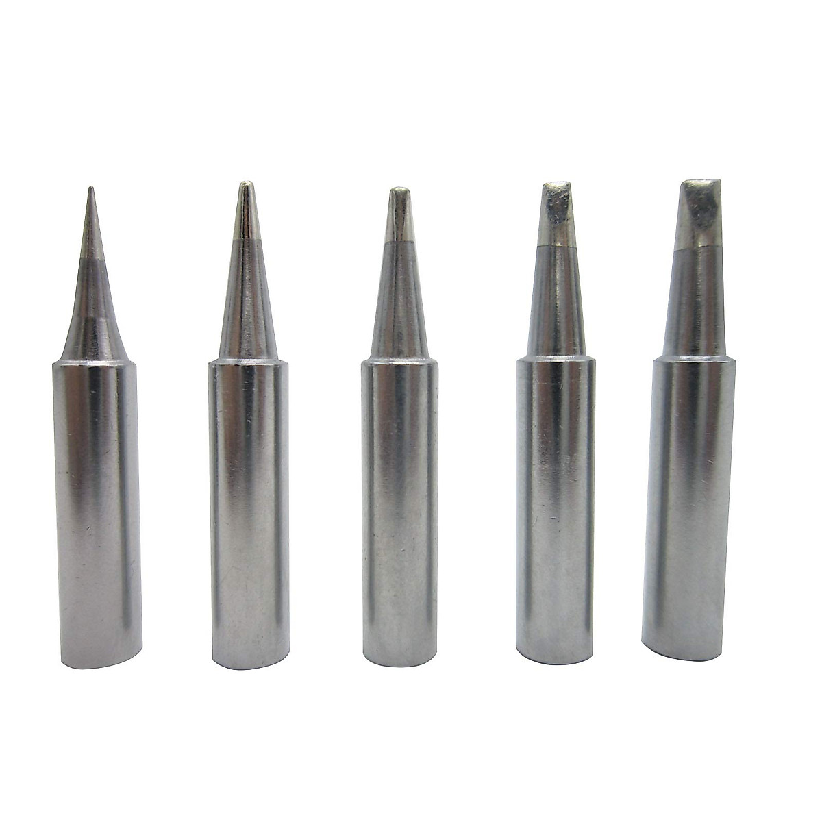 5 PCS Soldering Tips 900M Replace for 936 937 907 FX-600 Milwaukee M12SI-D Radio Shack 64-053 Yihua 936/936B x-tronics 3020 3020-XTS Baku 909 878AD zany 853d Atten Solder Iron Tip