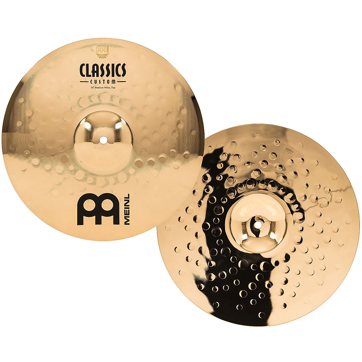 Meinl Cymbals CC-141620+18 Classics Custom Bonus Pack Cymbal Box Set with 18" Crash