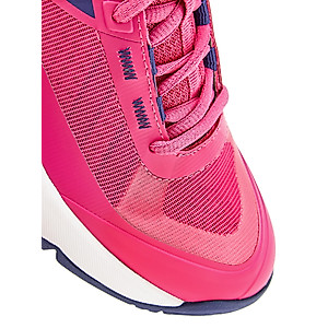 Diadora Women's Finale All Ground Tennis Shoe (Pink Yarrow/White/Blueprint, 7.5)