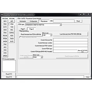 OBD2 Adapter FORSCans VINT-TT55502 ELMconfig ELM327 modified VINTscan for all Windows compatible with Ford Cars F150 F250 and Light Pickup Truck Scan Tool, Code Reader MS-CAN HS-CAN Switch BLACK