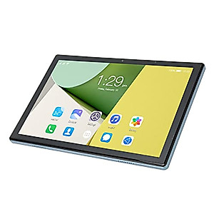 Tablet 10.1 inch Android 12 Cellular Tablet, 8GB RAM and 256GB ROM, Octa Core CPU, 16MP and 8MP Camera, 7000mAh Battery Tablet PC, Blue