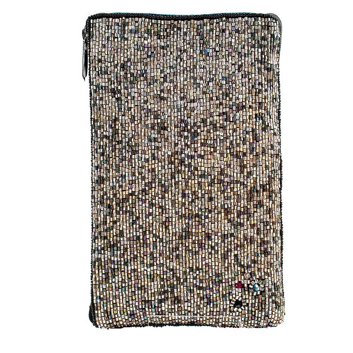 Mary Frances Cheap Skate Beaded Crossbody Phone Bag, Multi