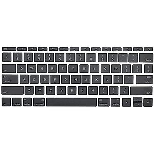 Keyboard Keys Keycap US Set Replacement for MacBook Pro 13-inch A1708 2016 2017 Without Touch Bar