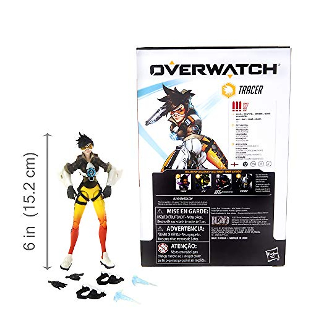 Hasbro Toys Overwatch Ultimates Series Tracer 6" Collectible Action Figure